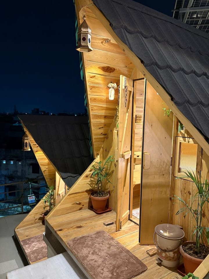 Leaf And Sky - Nagpur