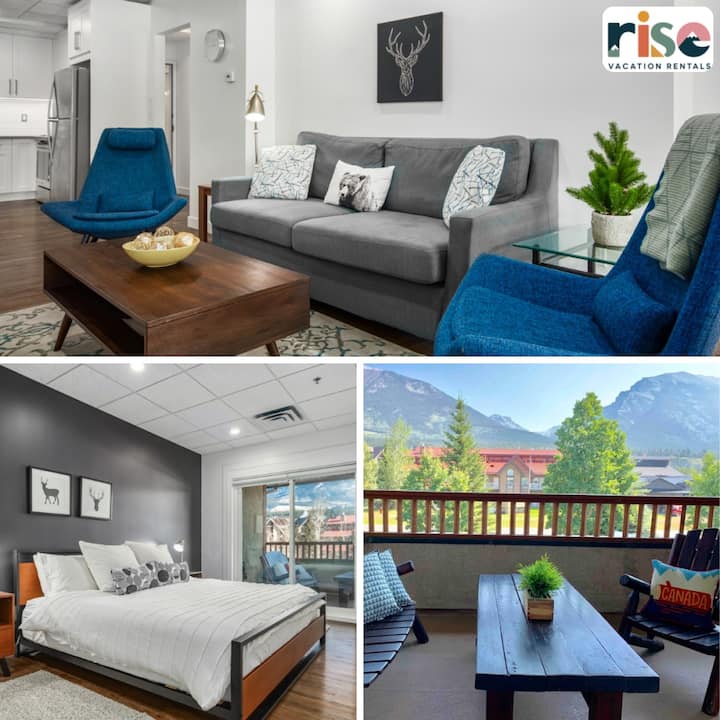 Mountain Views Retreat | 1bed | Steps To Downtown - Canmore