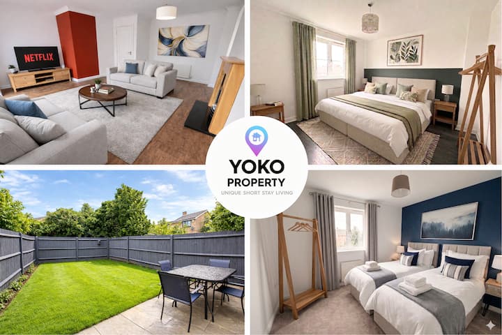 Stylish House • Pool Table • Driveway Parking - Bedford