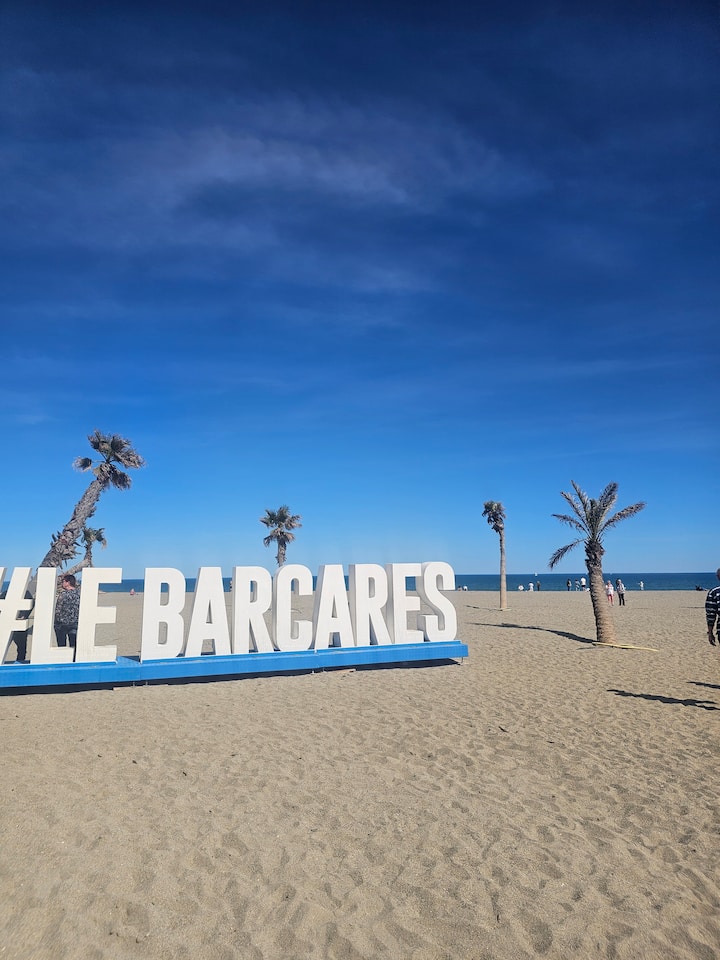 La Perle Du Barcarès Avec Clim/plage/terrasse - Leucate