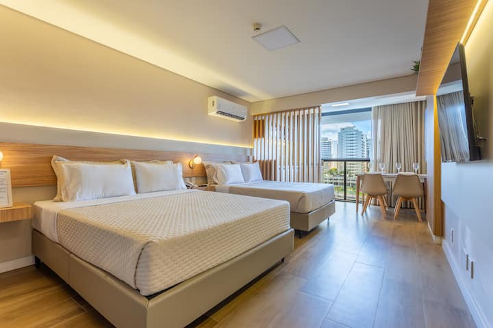 Flat Centro De Brasília •Vista Incrível • 2 Camas - Brasil