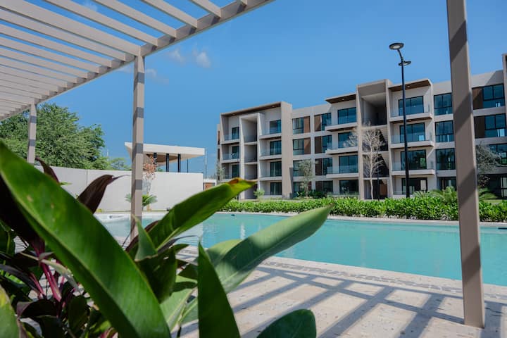 Alanda Living. Nuevo Depa Moderno Con Piscina - Mexico