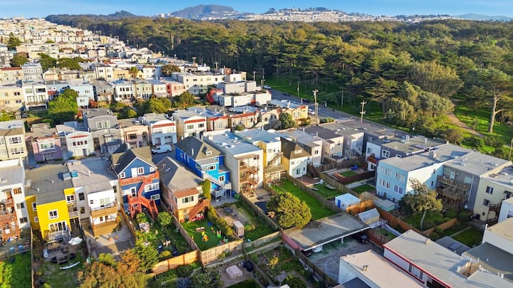 Golden Gate Park And Ocean Beach In The City - San Francisco, CA
