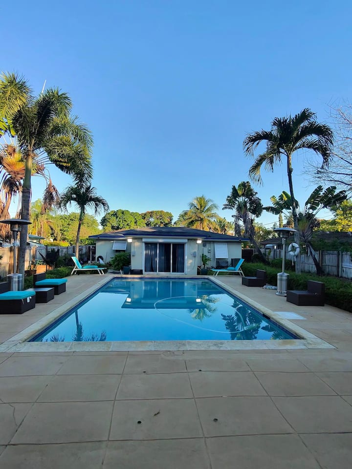 Charming Cabana: Near Beach + Downtown -Monthly - Broward County, FL