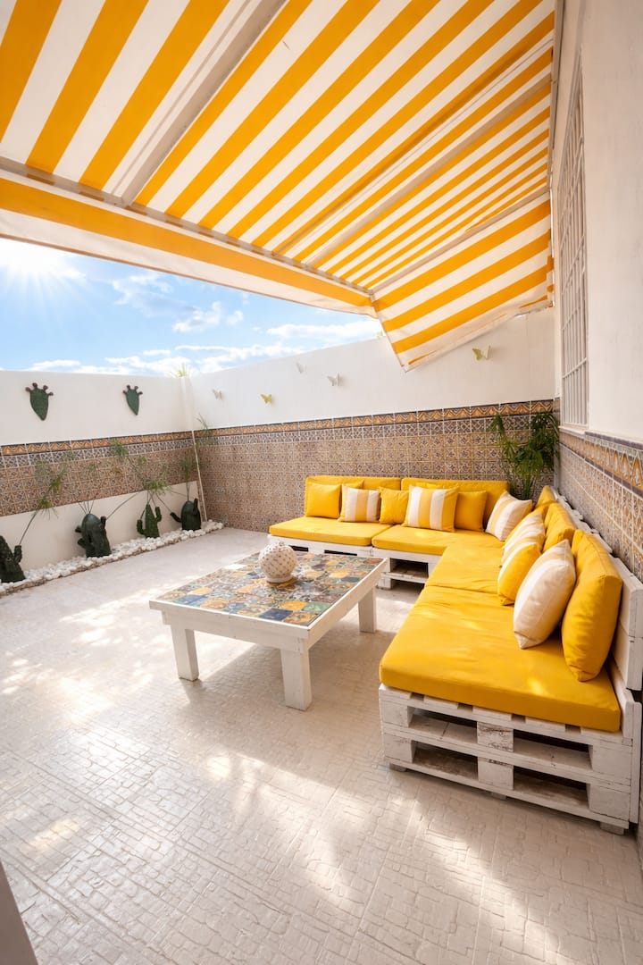 Dar El Nour - Patio Ensoleillé - Nabeul‎