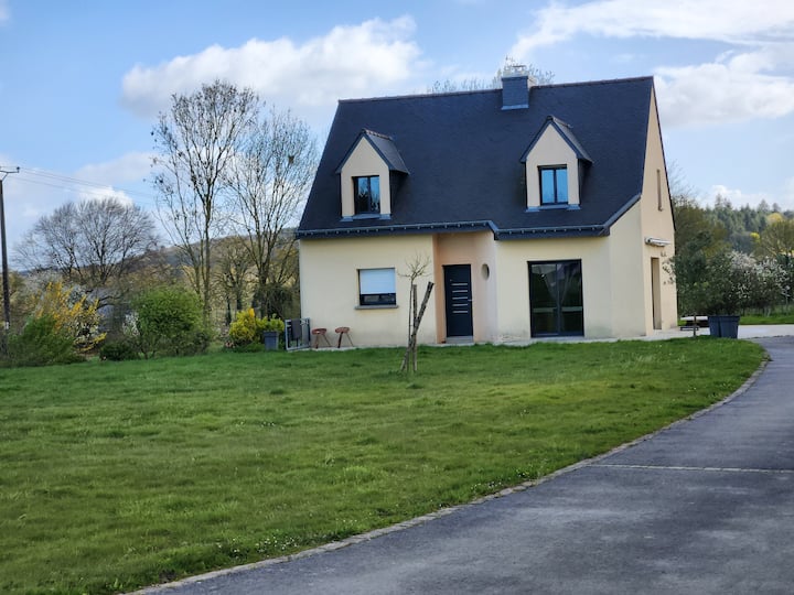 Maison Familiale Proche De La Forêt De Brocéliande - Paimpont