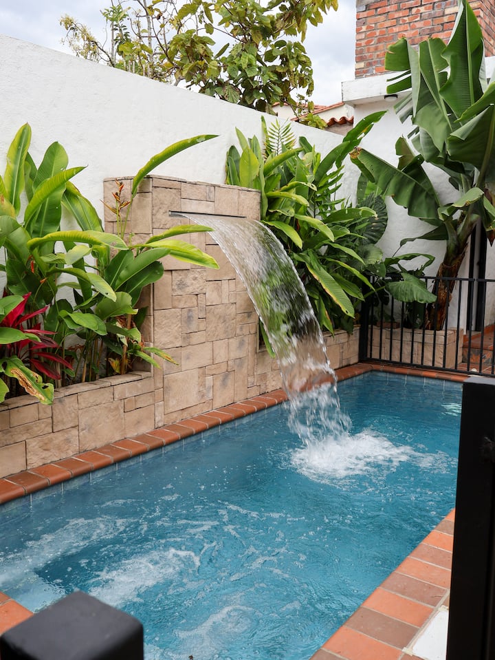 Cabaña Villa Jardín-piscina-centro Chinácota - Bochalema