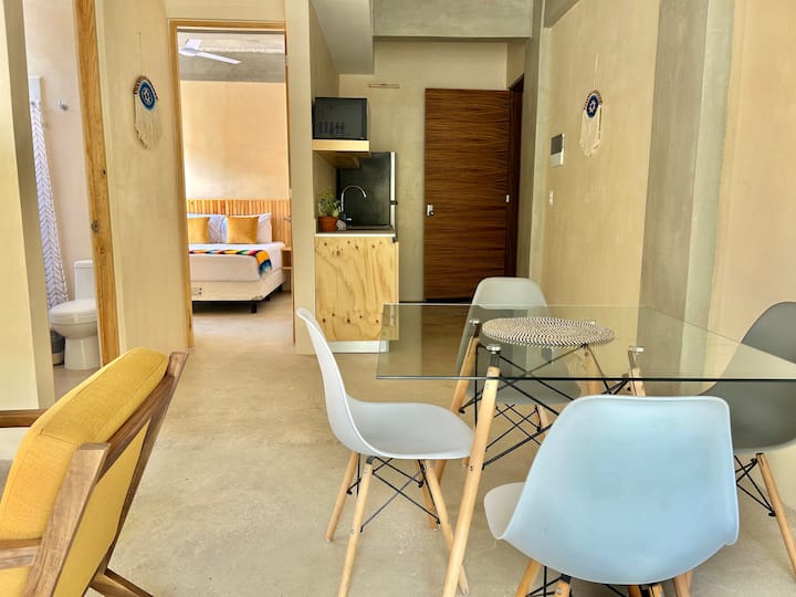 Charming Apt 1+ Pool +Rooftop+ Cancun's Heart - Cancún