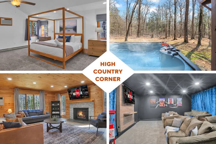 New! Private Escape W/ Hometheater-hottub-gameroom - Pocono Lake
