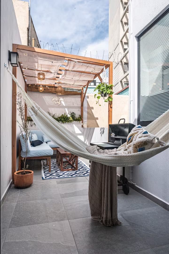 Stylish Apartment In Col Roma | Modern And Central, For 2 People - Baja California