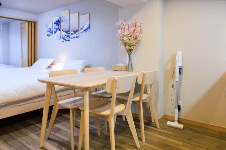 50퍼센트 이상의 할인! 41m2한달살이 워케이션 10기가 와이파이 설치 장기전용 - Shibuya