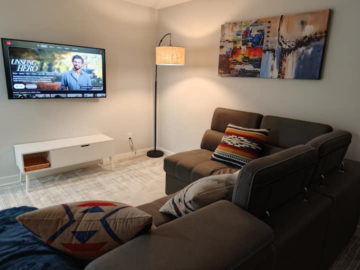 Modern 1bedroom Stylish Private Basement Suite - Leduc