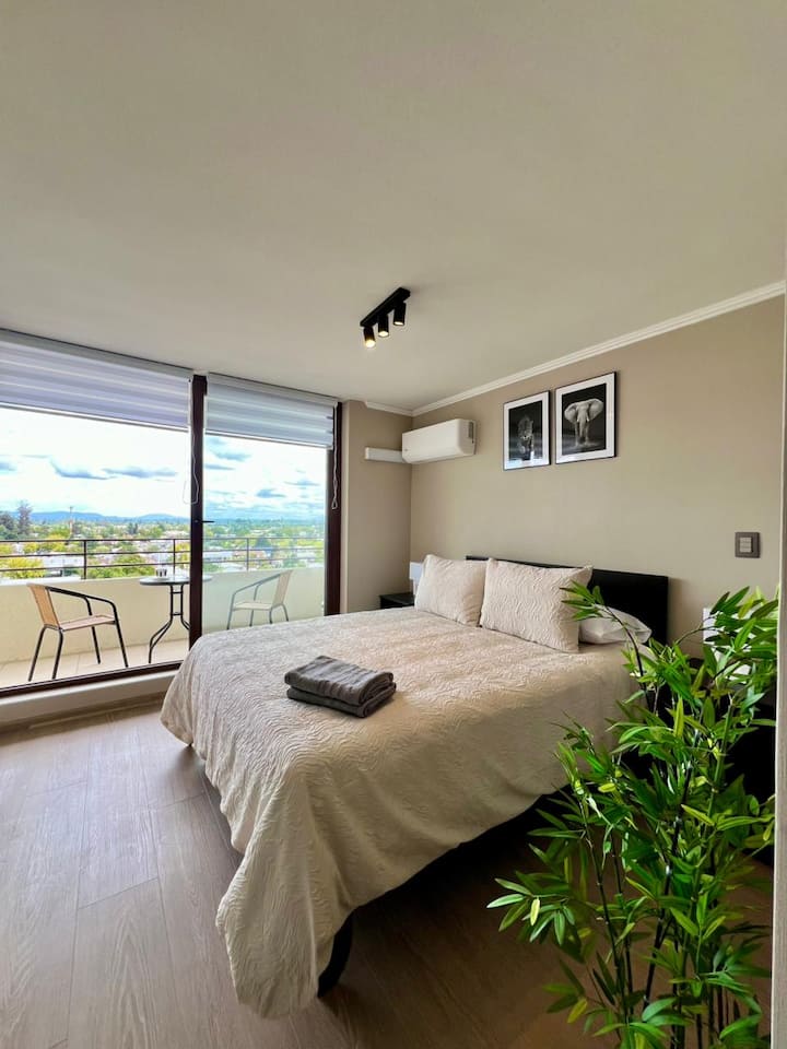 Departamento Con "Wi-fi+ A/c+ Balcón” - Chile