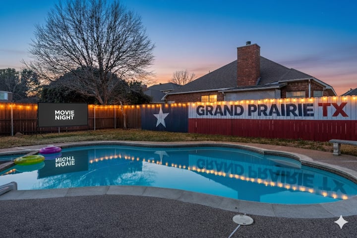 15 Min To At&t Stadium|fifa 2026|pool|spa|games - Grand Prairie, TX