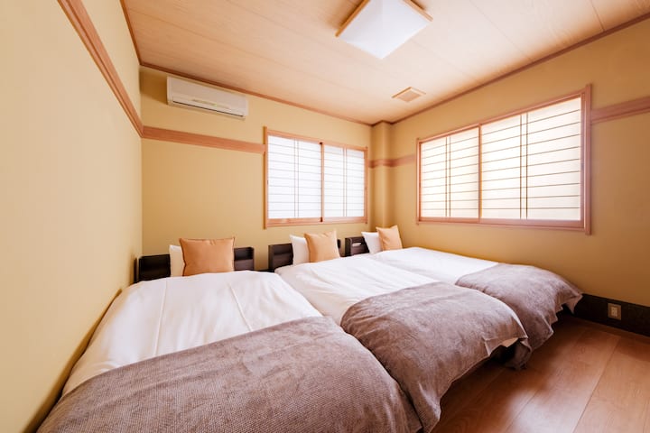 【限时特惠】整层独享Room301/直达新宿/巴士直达晴空塔/最多容纳8人 - Tokyo
