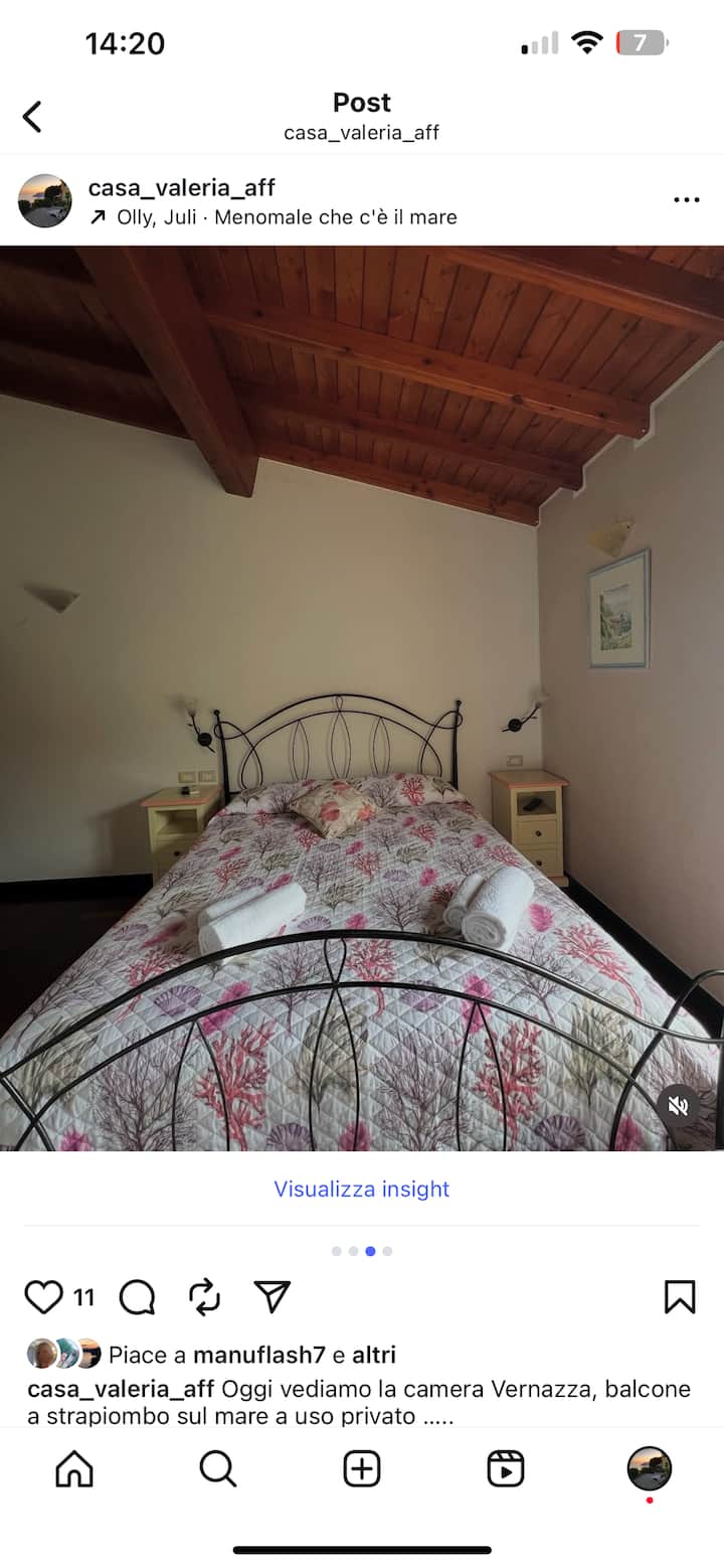 Camera Accoglienti Con Bagno Privato, Vista Mare. - Monterosso al Mare