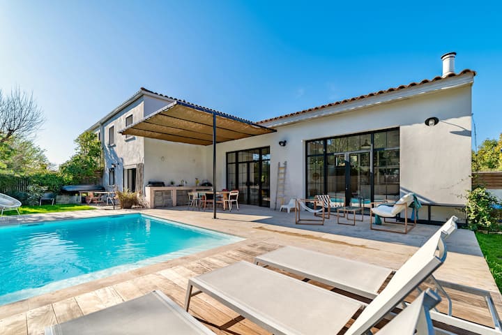 Havre De Paix - Jardin Piscine - Résidence Privé - Montpellier