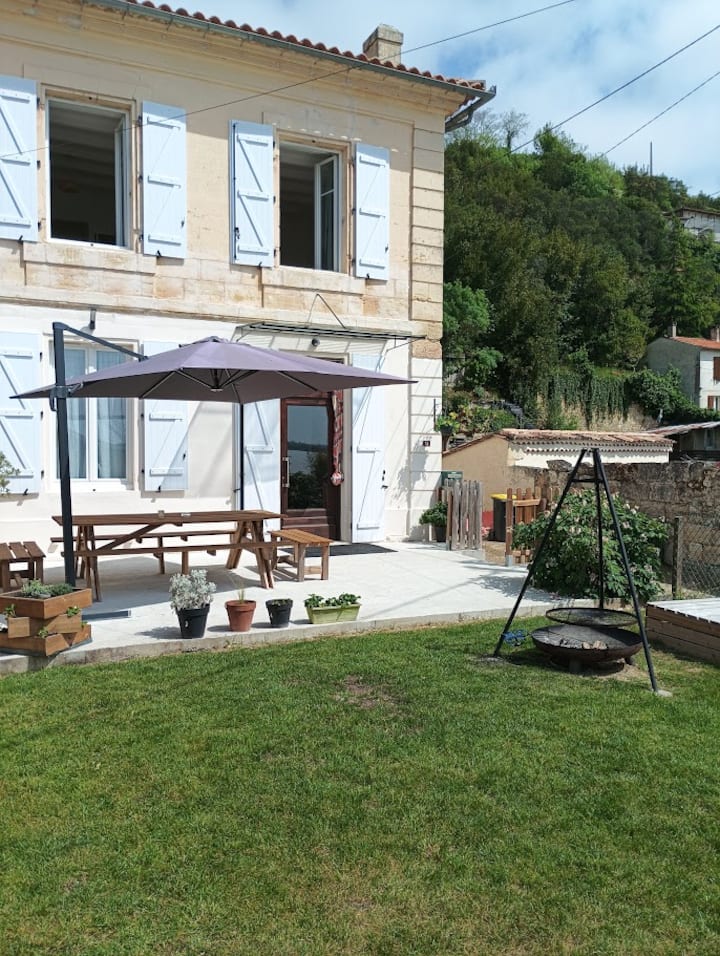 Maison 8 Pers Vue Estuaire, Terrasse, Calme - Blaye