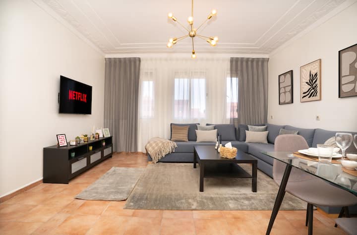 Appartement Cosy Au Style Moderne - Marrakech