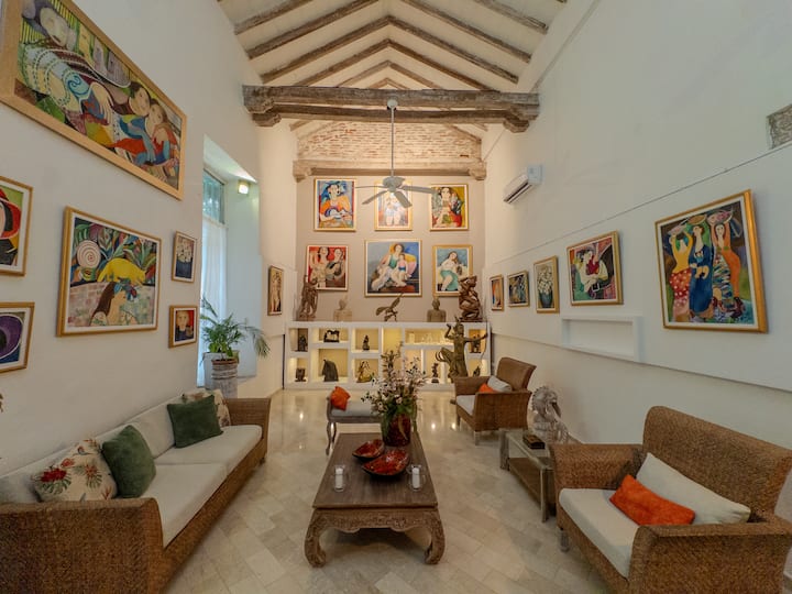 Artistic Villa Hc + Breakfast, Cleaning & Staff - Cartagena, Colombia
