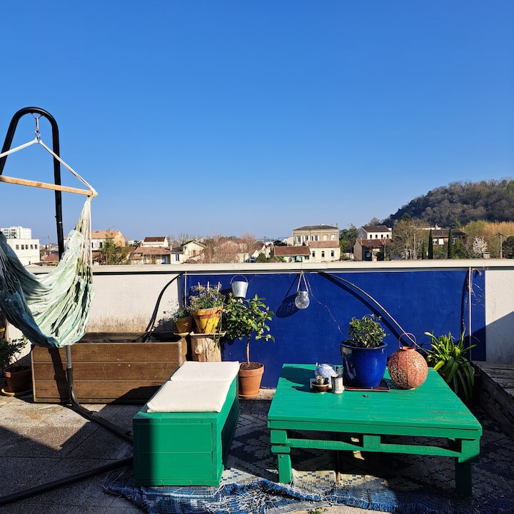 Cosy Flat With Terrace In Floirac - Floirac