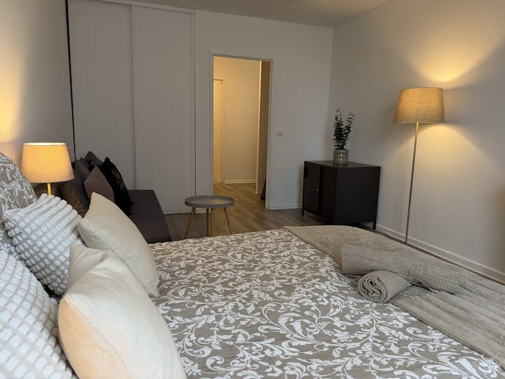 Logement Centre Gare Confortable Pour 4 Personnes - Lille