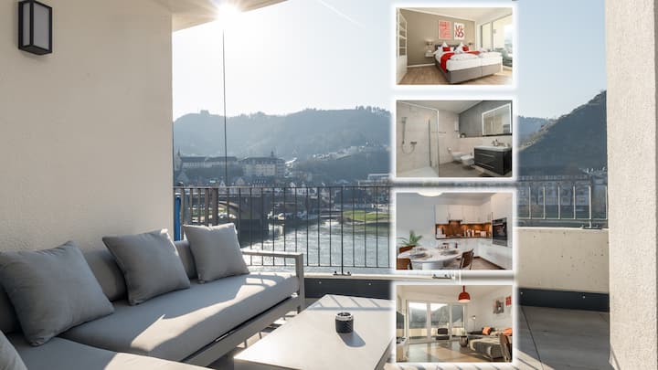 Vivamosel: Appartement Mit Mosel & Burgblick 2 - Cochem