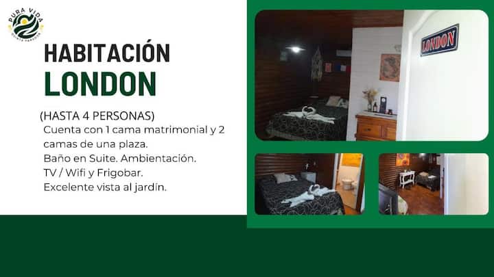 London - Cuarto Para 4 Personas Con Baño En Suite. - Mercedes