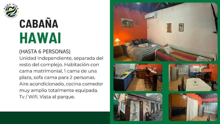 Hawai - Cabaña Para 6 Personas Completa - Mercedes