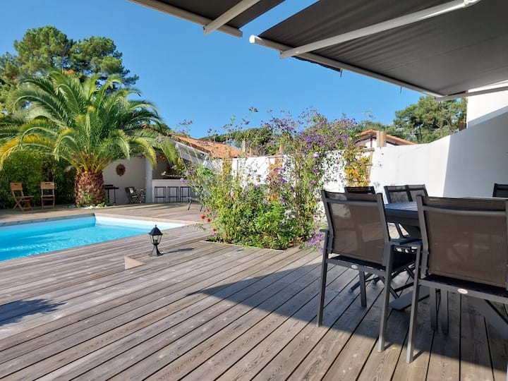 Maison Ravel Avec Piscine - Capbreton