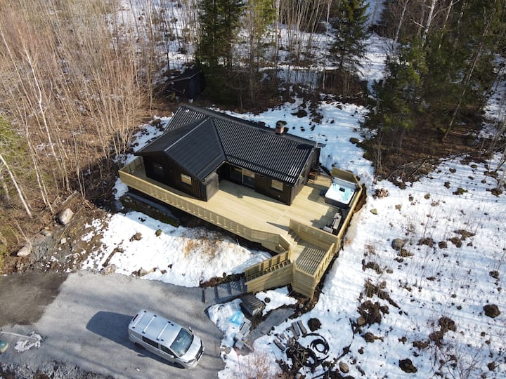 Hytte Med Jacuzzi PÃ¥ Noresund - Norway