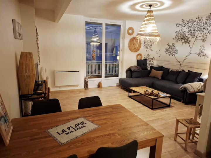 Appt 5 Pers - 150 M De La Plage- Terrasse De 120m2 - Berck