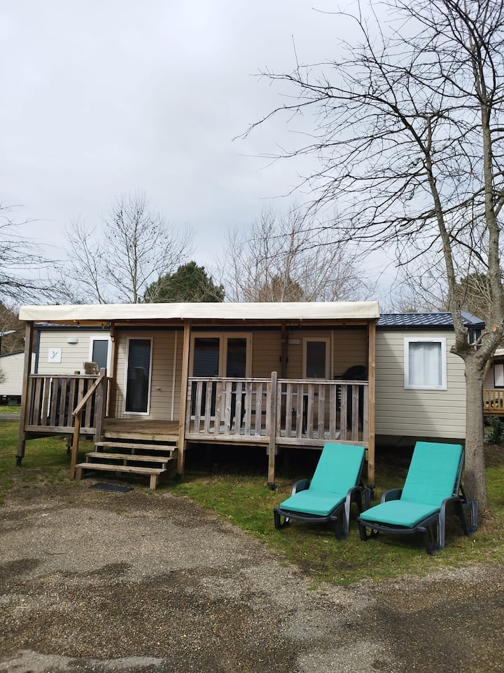 Logement Mh 6/8p Tout Confort - Camping Les Oyats - Seignosse