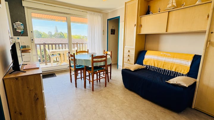 Paisible Appartement Résidence Front De Mer - Bernières-sur-Mer