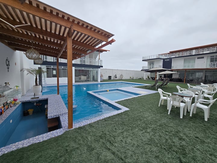 Habitacion 6, 2 Personas, Terraza Piscina Compart. - Mala