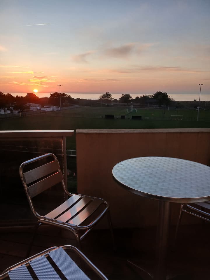 Appartement "Vanikoro" Avec Vue Sur Mer - Plage de Donville-les-Bains
