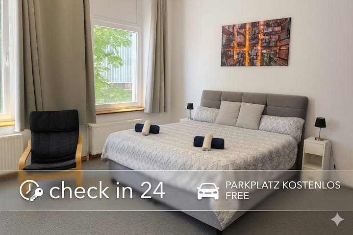 Luxuswohnung Mit 4 Schlafzimmern • Parkplatz - Düsseldorf