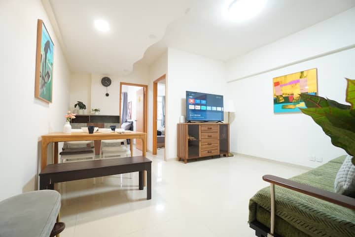 (Sb) 2 Br City Center Gem For Families-2min To Mtr - Wan Chai
