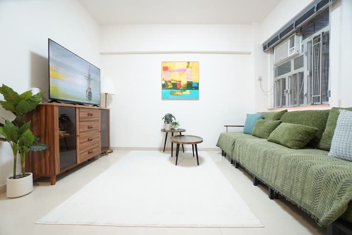 (Sb) 2 Br City Center Gem For Families-2min To Mtr - Tsim Sha Tsui