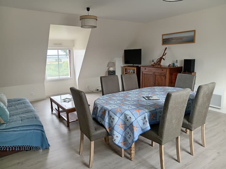 Appartement Lumineux, Vue Sur La Baie De Quiberon - Plouharnel