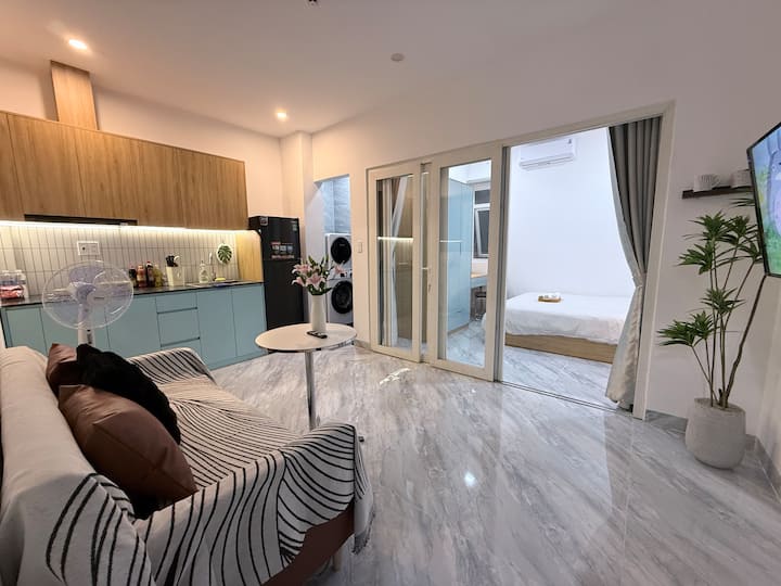 Căn Hộ 1br Mới 100% - Máy Giặt Sấy Riêng - Đà Nẵng