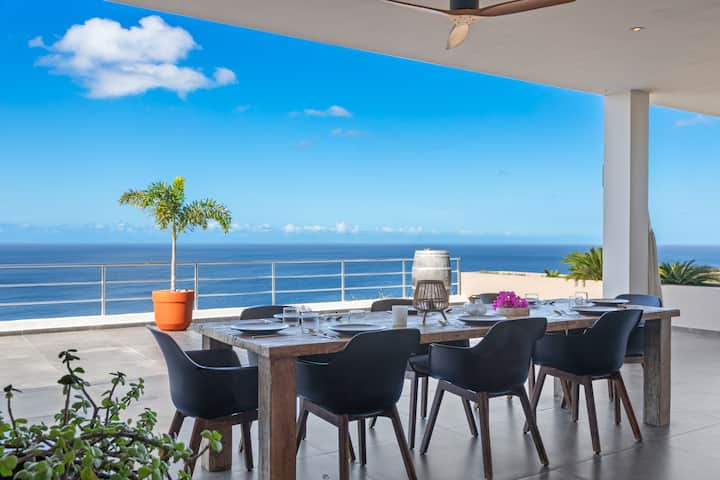 Panorama Penthouse, Ocean View & Private Pool - Curazao