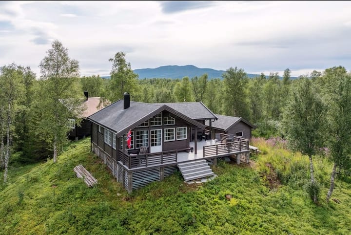 Wilderness Villa With The Panorama Lakeview - Norway