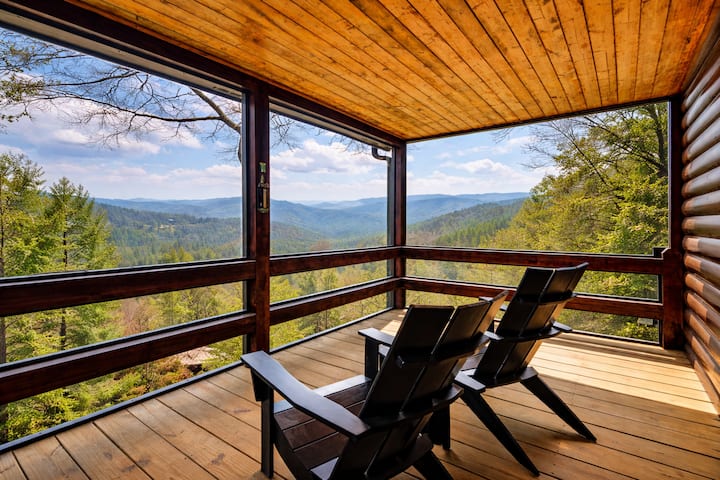 Mountain Views, Hot Tub, Game Room – Near Downtown - 블루 리지