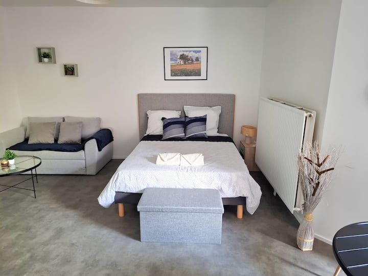 Studio Lumineux 33m2. Confort Calme Et  Wifi . - Essonne