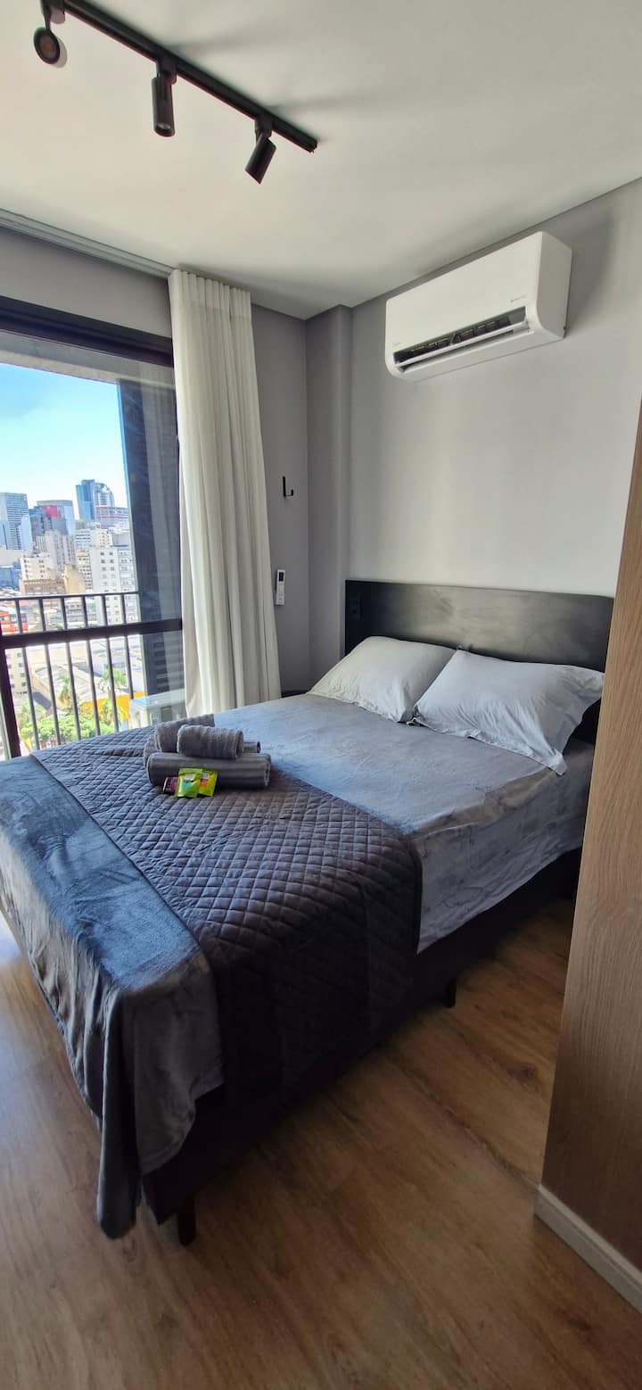 Stylish & Cozy Studio In The Heart Of Curitiba - Curitiba