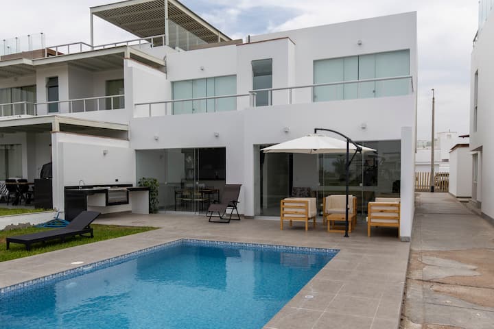 Alquilamos Casa De Playa Con Piscina Y Parrilla - Paracas
