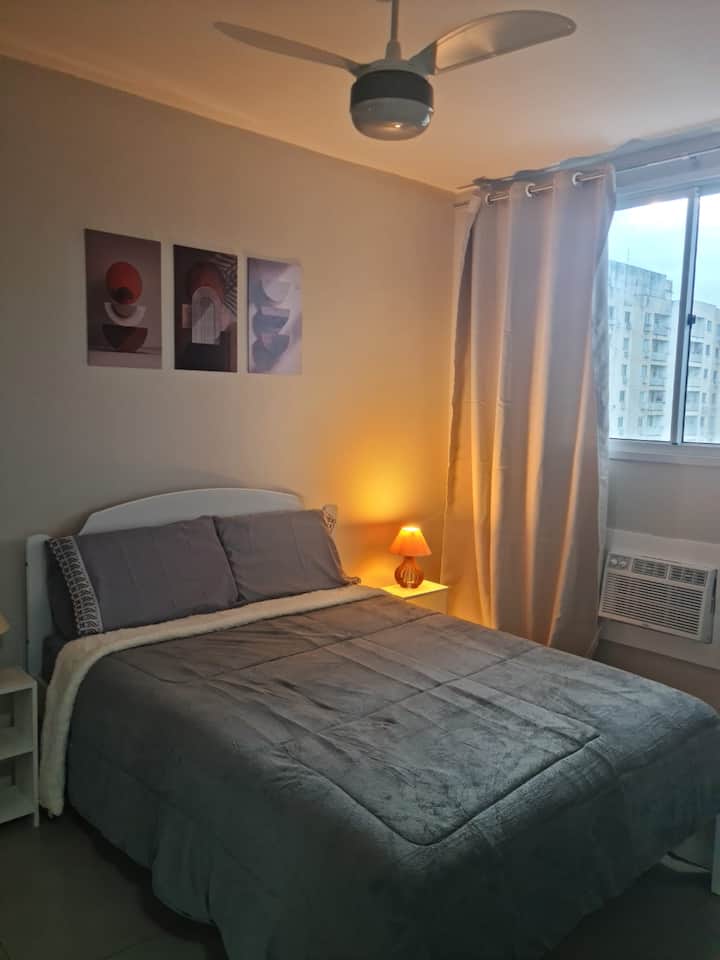 Apartamento Wi-fi E Vaga Em Nova Iguaçu - Nova Iguaçu