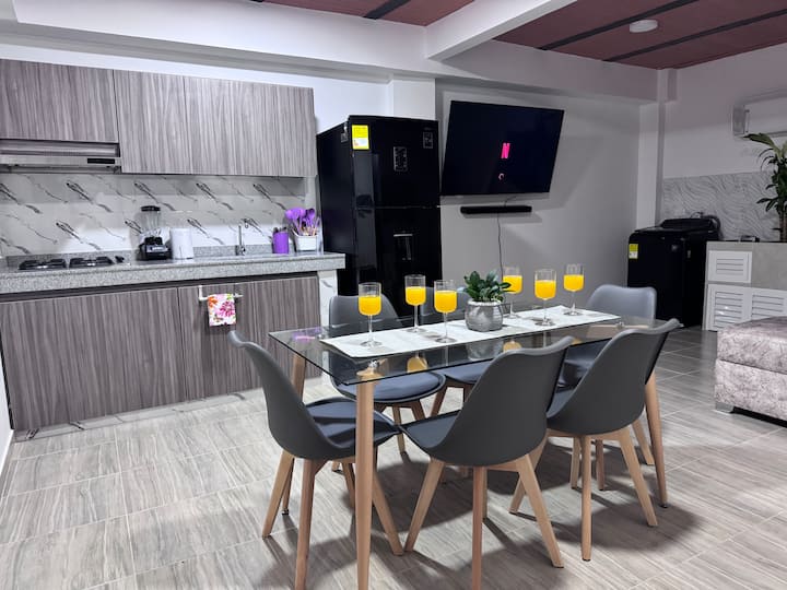 Apartamento 102, Moderno Y Totalmente Equipado - Cumaral