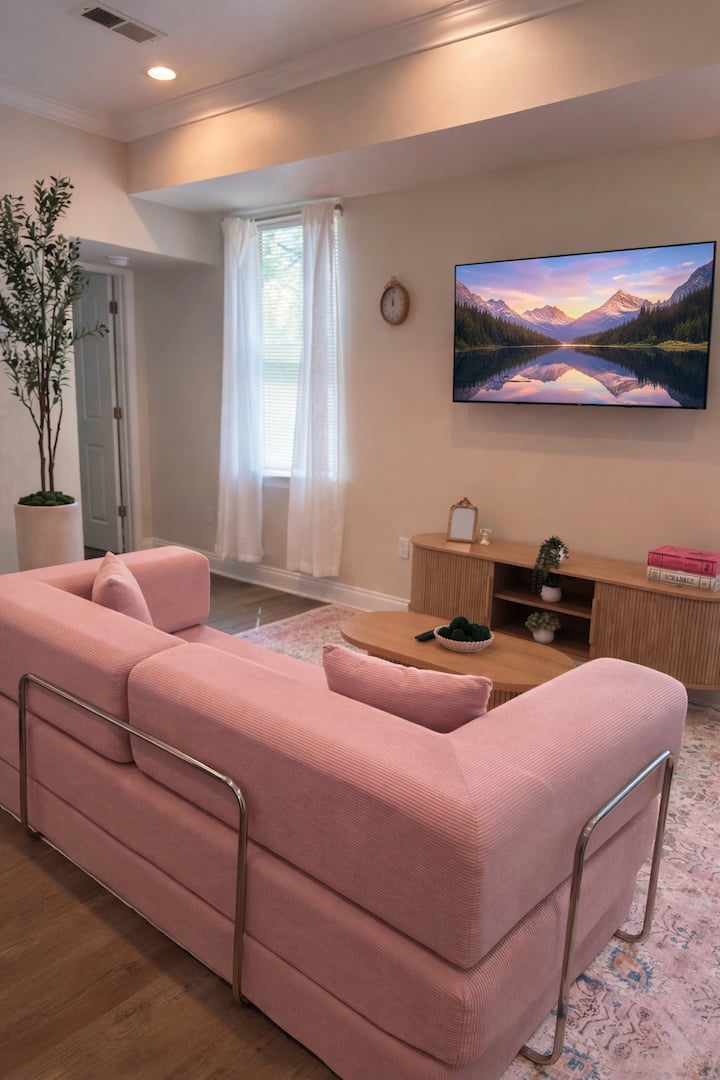 Pink Chic Lsu Stay• 2br/2ba•fast Wifi•free Parking - Louisiane